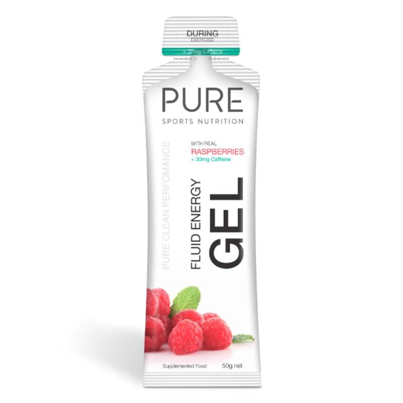 Buy PURE Fluid Energy Gel Raspberry Caffeine 50g Online at Chemist ...