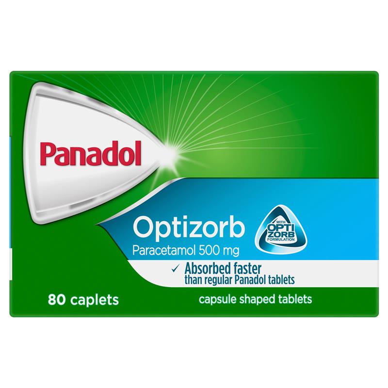 Buy Panadol Optizorb 80 Caplets Online at Chemist Warehouse®
