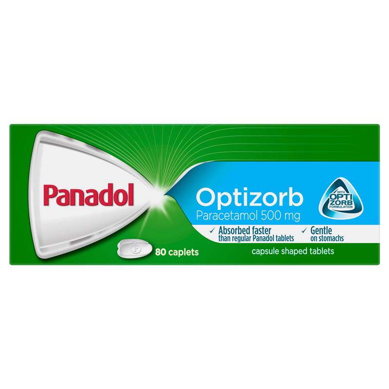 Buy Panadol Optizorb 80 Caplets Online at Chemist Warehouse®