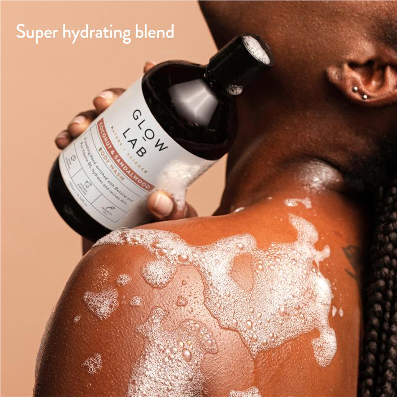 Buy Glow Lab Body Wash Coconut & Sandalwood 1.35 Litres Online at ...
