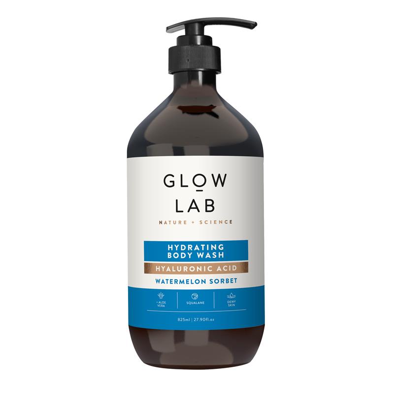 Buy Glow Lab Body Wash Hydrating Hyaluronic Acid 825ml Online at ...