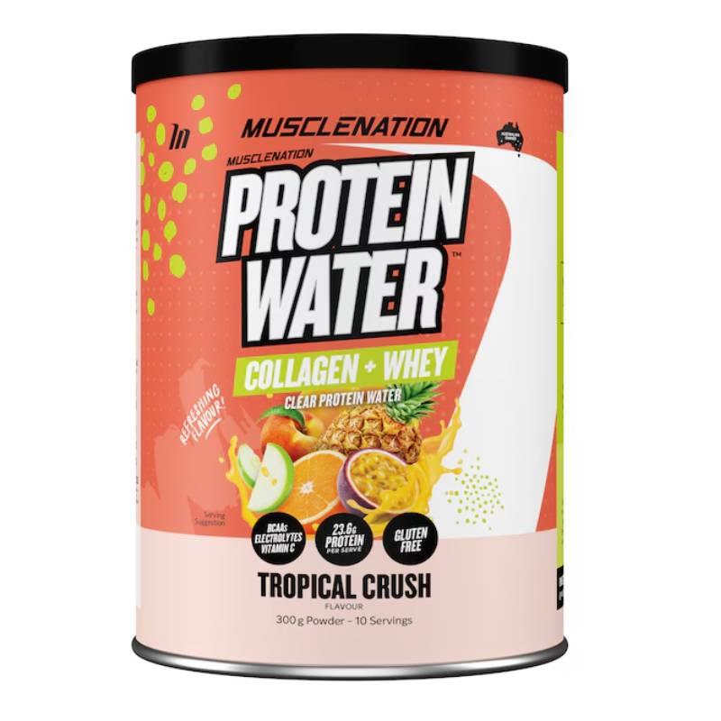 Buy Muscle Nation Protein Water Powder Tropical 300g Online at Chemist ...