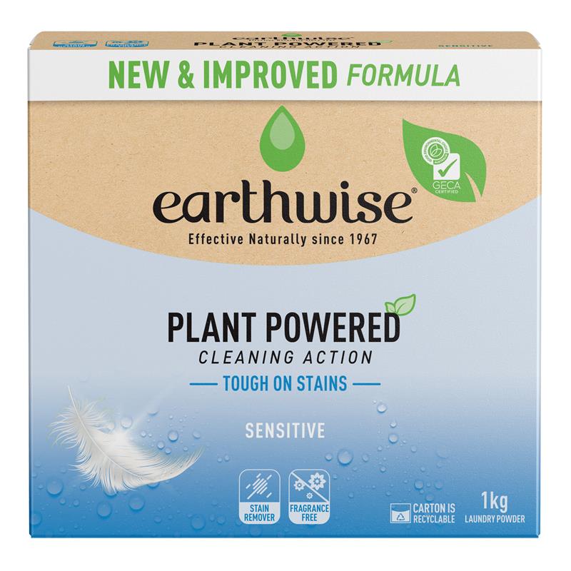 Buy Earthwise Laundry Powder Sensitive 1kg Online at Chemist Warehouse®
