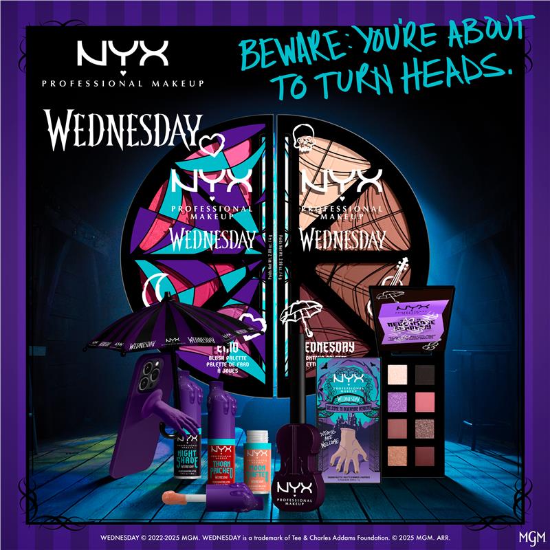 Buy NYX Wednesday Stained Glass Palette Blush Online at Chemist Warehouse®