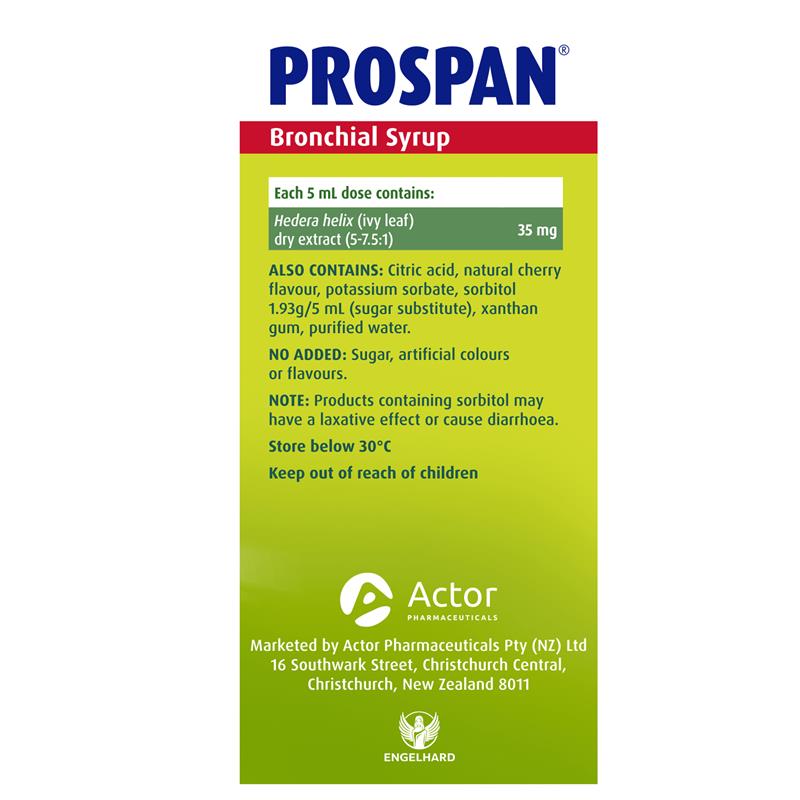 Buy Prospan Bronchial Syrup Children 100ml Online at Chemist Warehouse®