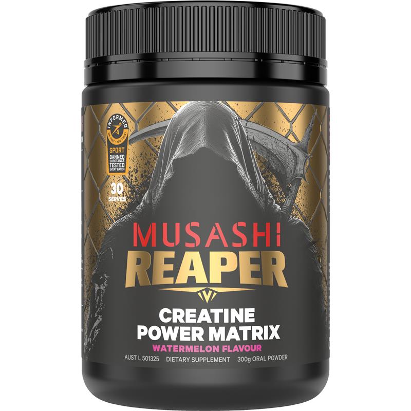 Buy Musashi Reaper Creatine Power Matrix Watermelon 300g Online at ...
