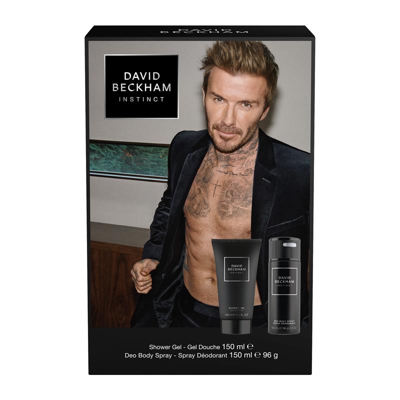 Buy David Beckham Instinct Deodorant 150ml + Shower Gel 150ml Gift Set ...