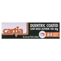 Buy Cartia 100mg 84 Tablets Online at Chemist Warehouse®