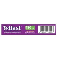 Buy Telfast 180mg 10 Tablets Online at Chemist Warehouse®