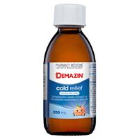 Buy Demazin Cold Relief Colour Free Syrup 200ml Online at Chemist ...