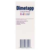 Buy Dimetapp Kids Cold & Allergy Elixir 200ml Online at Chemist Warehouse®