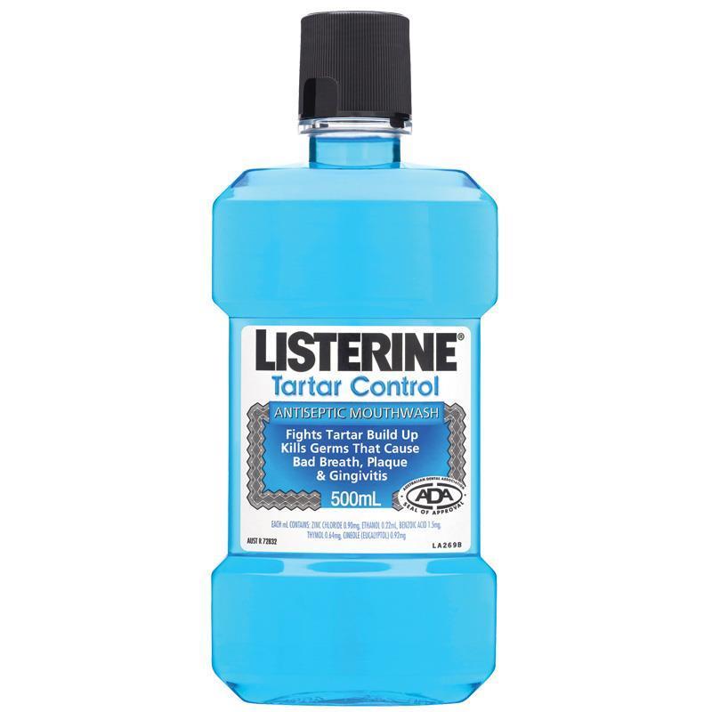 Buy Listerine Tartar Control 500ml Online at Chemist Warehouse®