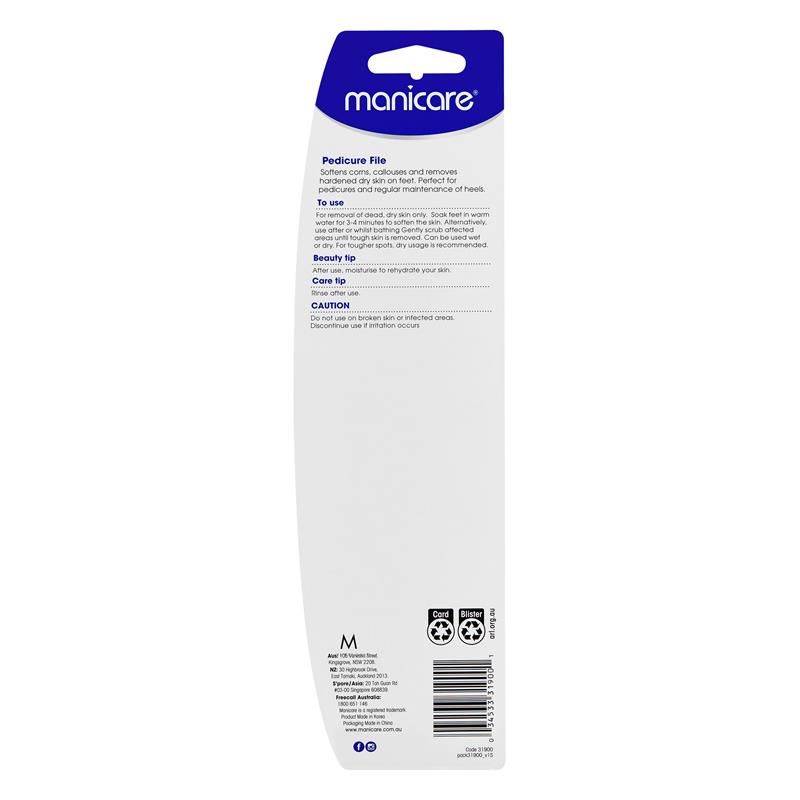 Buy Manicare Tools Foot File Pedicure 31900 Online at Chemist Warehouse®