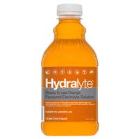 Buy Hydralyte Electrolyte Liquid Orange 1 Litre Online at Chemist ...