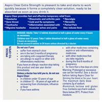 Buy Aspro Clear Extra Strength 16 Tablets Online at Chemist Warehouse®