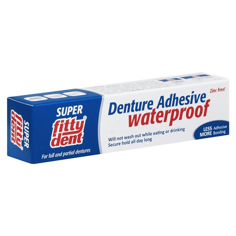 Buy Fittydent Denture Adhesive 40g Online at Chemist Warehouse®