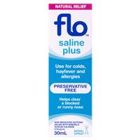 Buy Flo Saline Plus Nasal Spray 30ml Online at Chemist Warehouse®