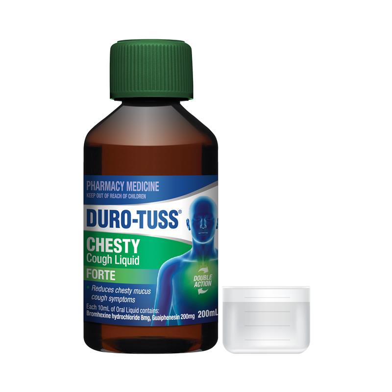 Buy Duro-tuss Chesty Cough Liquid Forte 200ml Online at Chemist Warehouse®
