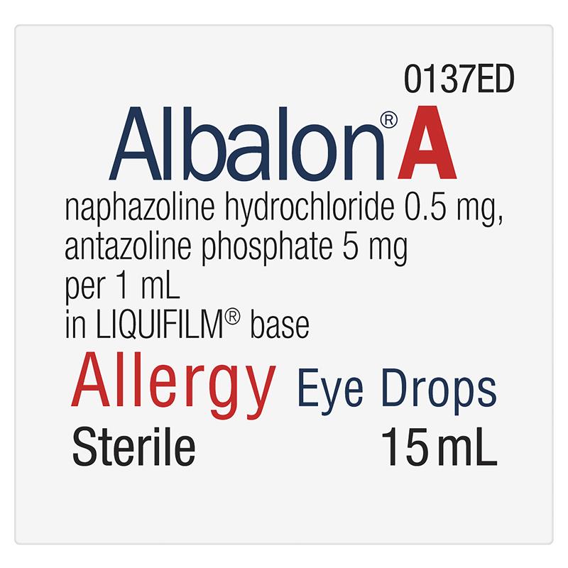 Buy Albalon A Allergy Eye Drops 15ml Online at Chemist Warehouse®