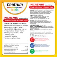 Buy Centrum Kids Incremin Iron Mixture 200ml Online at Chemist Warehouse®