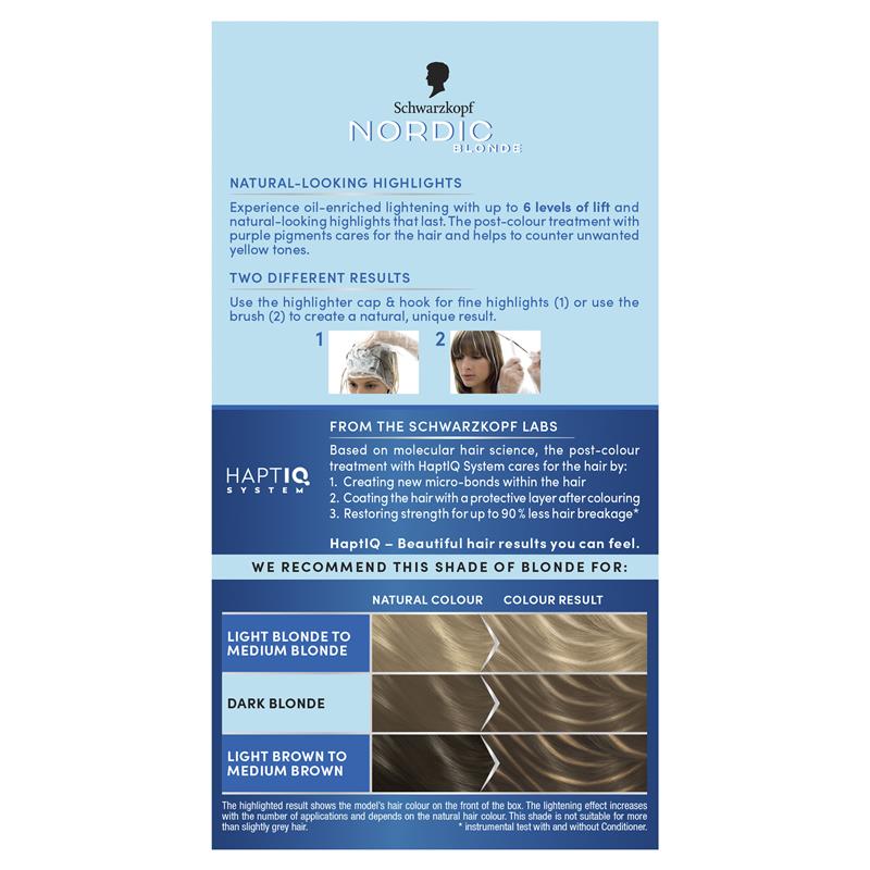 Buy Schwarzkopf Nordic Blonde Streaking Kit Ultra Online at Chemist ...
