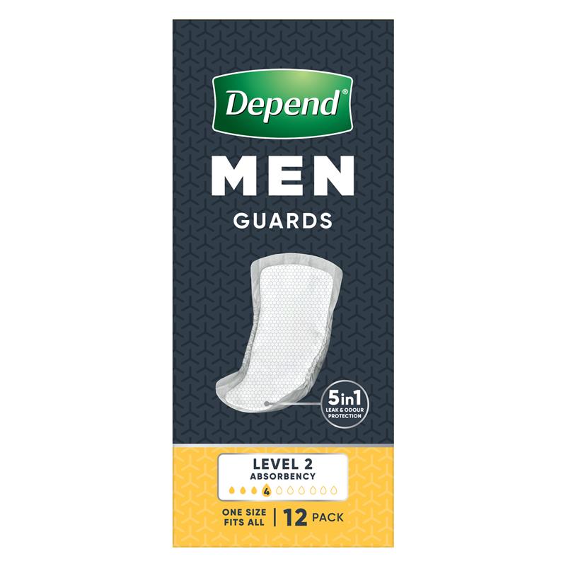 Buy Depend Men Guards 12 Pack Online at Chemist Warehouse®