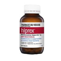 Buy Hiprex 1g 100 Tablets (Pharmacist Only) Online at Chemist Warehouse®