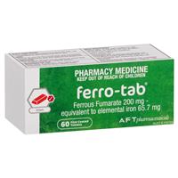 Buy Ferro Tab 200mg 60 Tablets Online at Chemist Warehouse®