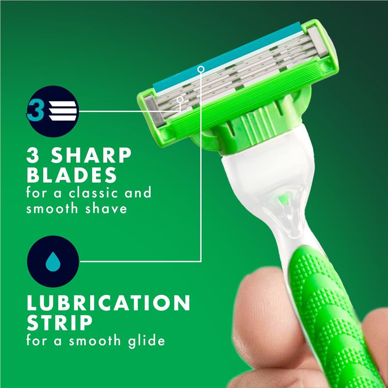 Buy Gillette Mach 3 Sensitive 4 Pack Online at Chemist Warehouse®