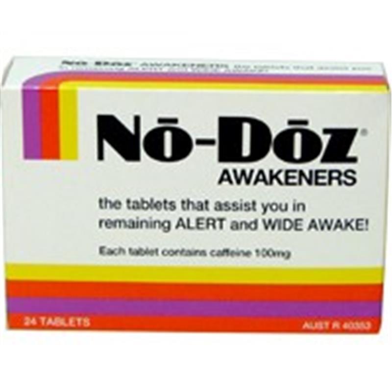 Buy No-Doz Awakeners 24 Tablets Online at Chemist Warehouse®