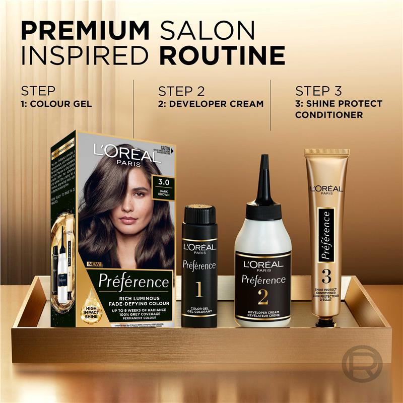 Buy Loreal Paris Preference Brasilia 3 Dark Brown Online at Chemist ...