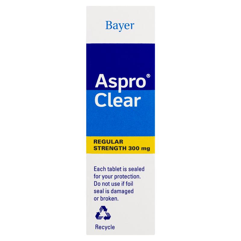 Buy Aspro Clear 24 Tablets Online at Chemist Warehouse®