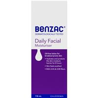Buy Benzac Daily Facial Moisturiser 118ml Online at Chemist Warehouse®