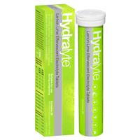 Buy Hydralyte Electrolyte Effervescent Lemon Lime 20 Tablets Online at ...