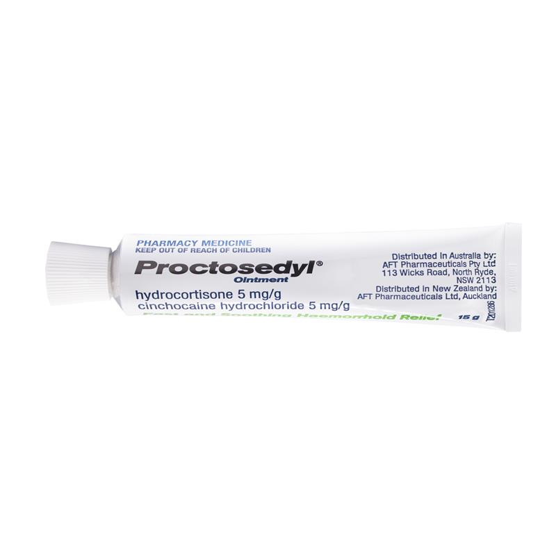 Buy Proctosedyl Ointment 15g Online at Chemist Warehouse®
