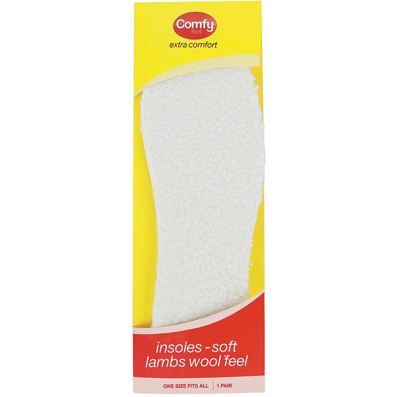 Buy Comfy Feet Insoles Soft Lambswool Online at Chemist Warehouse®