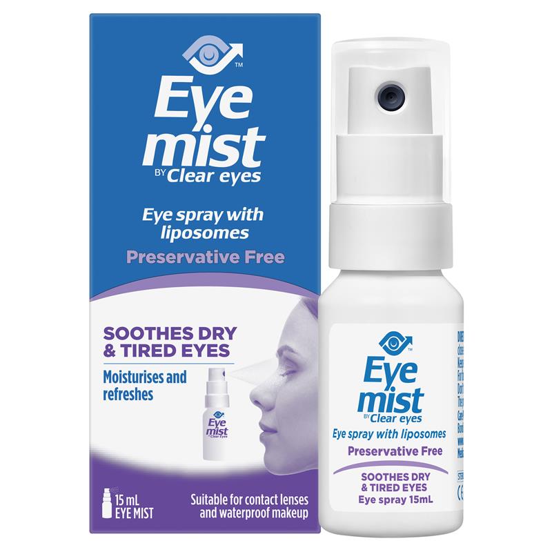 Buy Eye Mist By Clear Eyes 15ml Online at Chemist Warehouse®