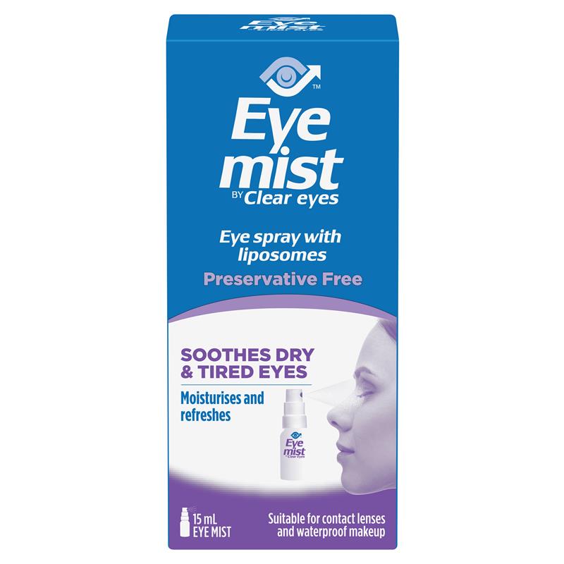 Buy Eye Mist By Clear Eyes 15ml Online at Chemist Warehouse®