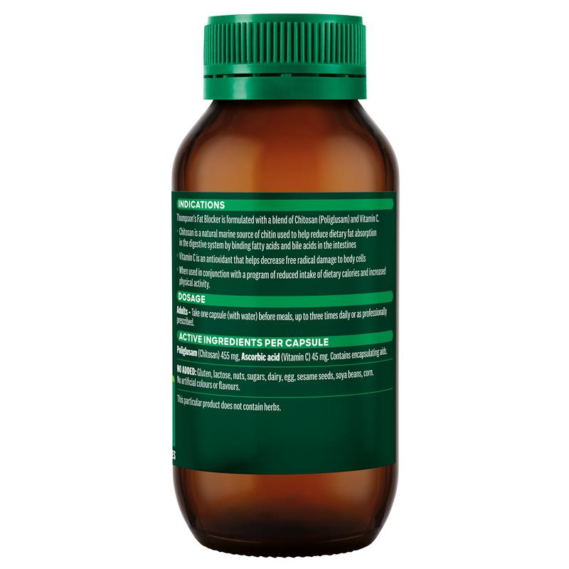 Buy Thompson's Fat Blocker 120 Capsules Online at Chemist Warehouse®