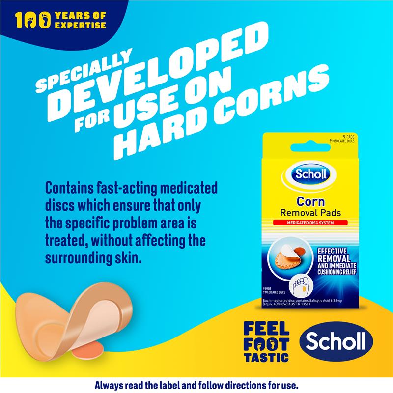 Buy Scholl Corn Removal Pads Online at Chemist Warehouse®