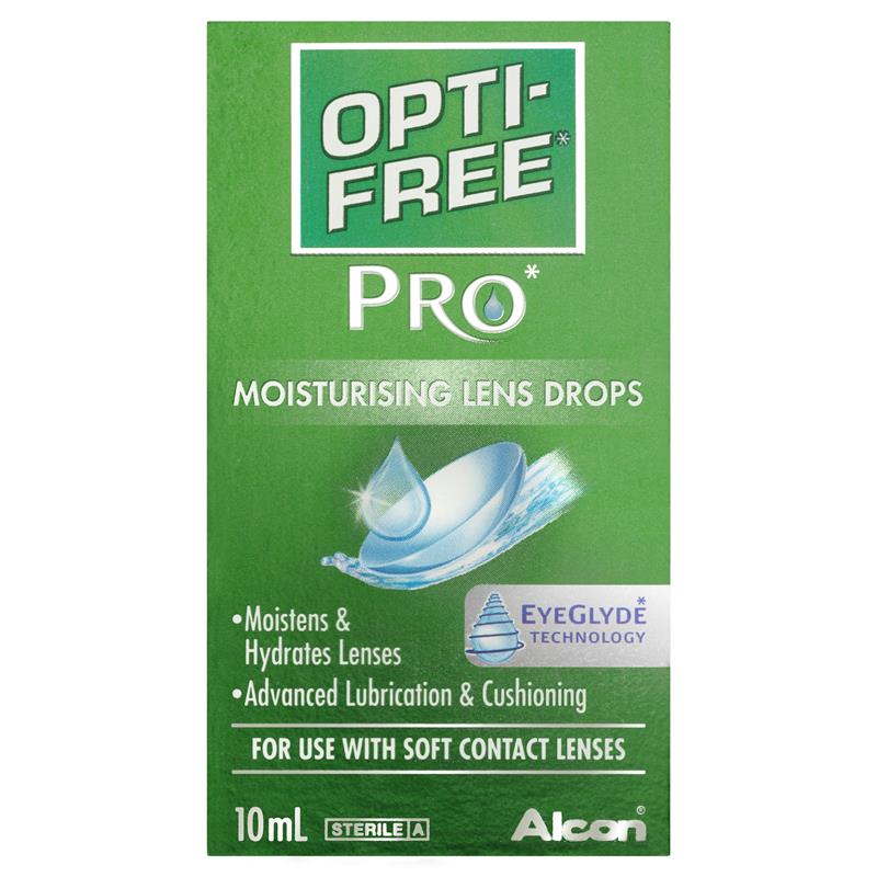 Buy Opti Free Pro Moisturising Lens Drops 10ml Online at Chemist Warehouse®