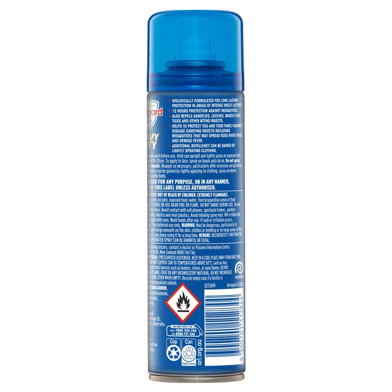 Buy Aerogard Heavy Duty 40% Deet 150g Aerosol Online at Chemist Warehouse®