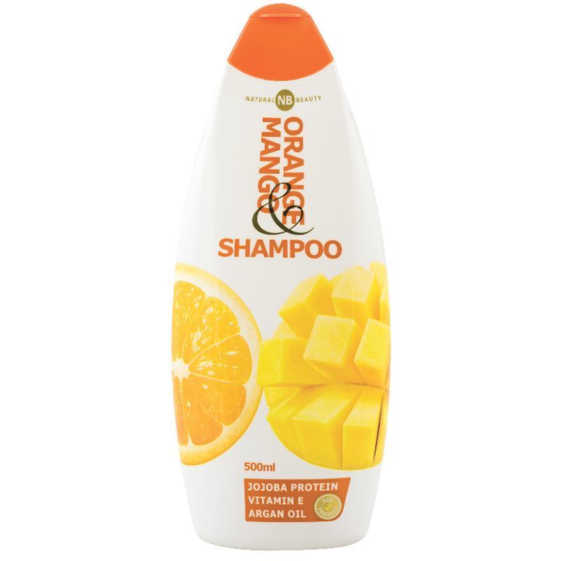 Buy Natural Beauty Shampoo Mango & Orange 500ml Online at Chemist ...
