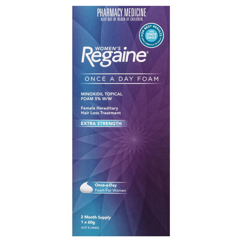 Buy Regaine Women's Extra Strength Foam 2 Months Online at Chemist ...