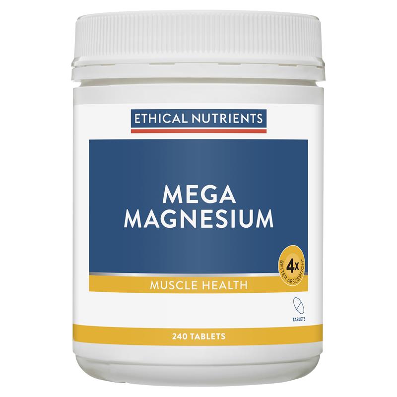 Buy Ethical Nutrients Mega Magnesium 240 Tablets Online at Chemist ...