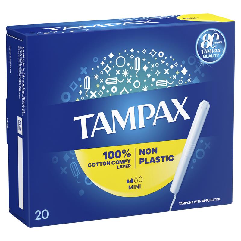 Buy Tampax Tampons Mini 20 Pack Online at Chemist Warehouse®