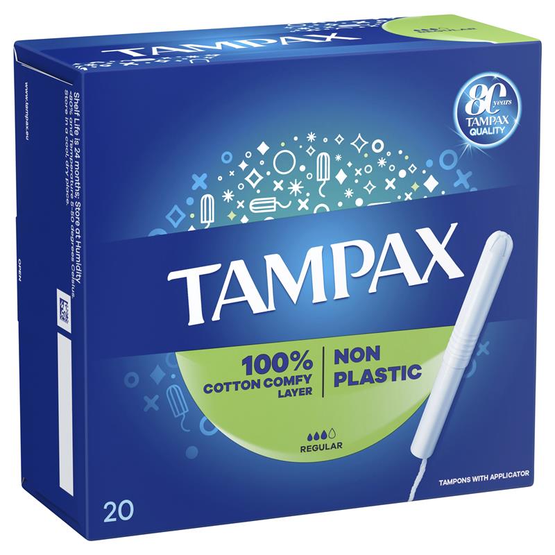 Buy Tampax Tampons Regular 20 Pack Online at Chemist Warehouse®