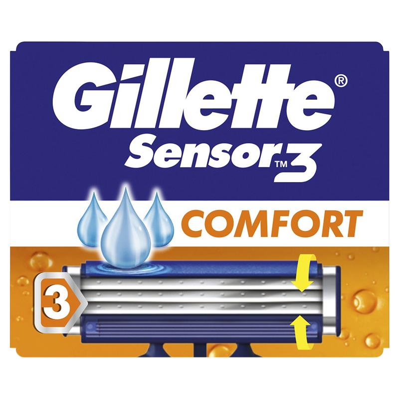 Buy Gillette Sensor 3 Disposables Male 4 Pack Online at Chemist Warehouse®