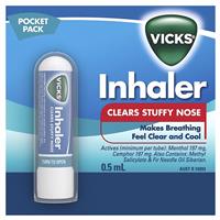 Buy Vicks Inhaler Pocket Pack Online at Chemist Warehouse®