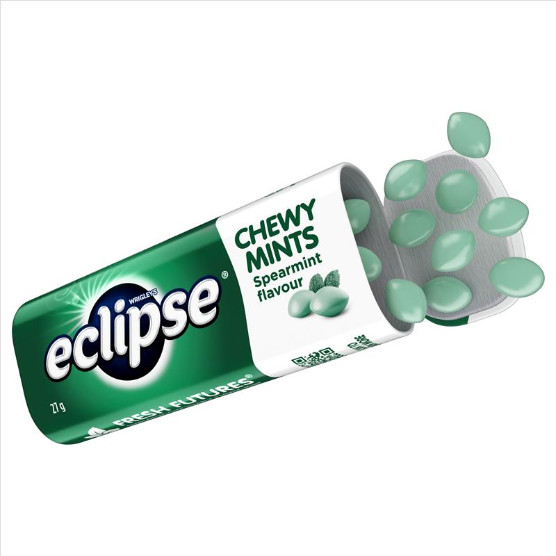 Buy Wrigley's Eclipse Spearmint Chewy Mints 27g Online at Chemist ...